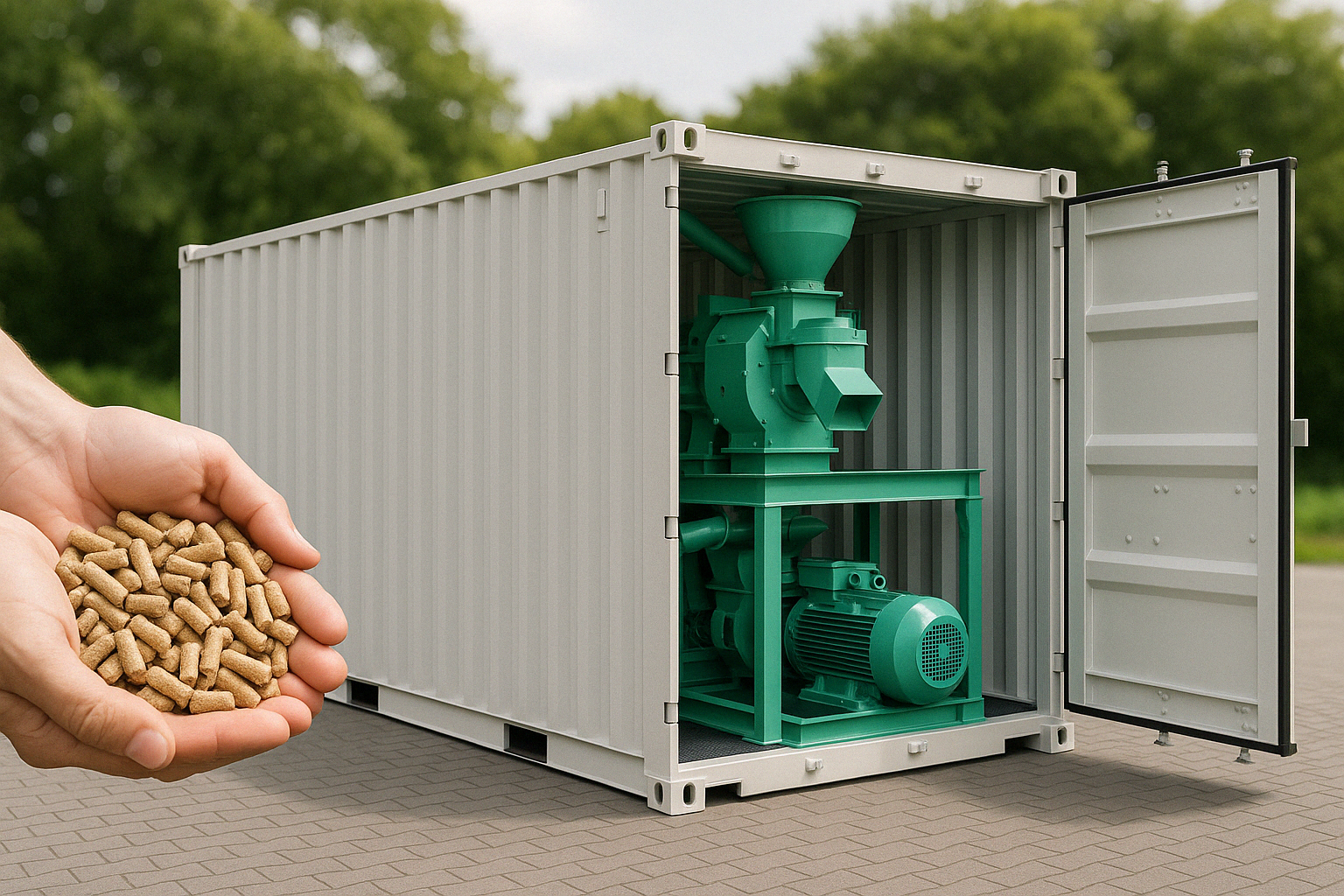Biomass Equipment - Napier Grass