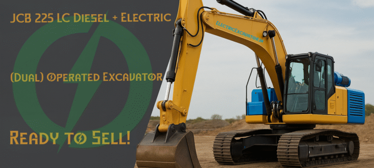 Dual Type Diesel and Electric Excavator – A New Era in Construction ...